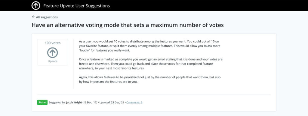 Feature request tracking: 3 strategies to do it better - Feature Upvote