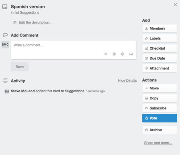 Roadmap & Feature Voting - Feature Upvote